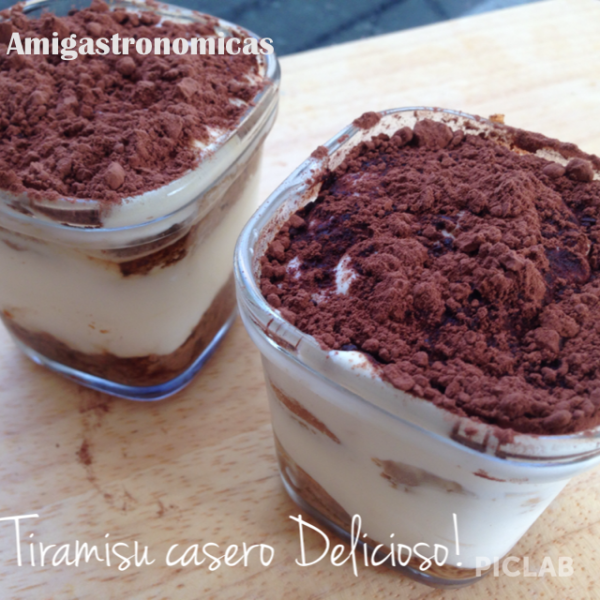 Receta original de Tiramisú casero - Amigastronomicas