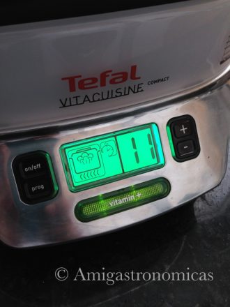 Tefal Vitacuisine Compact en nuestra cocina - Amigastronomicas