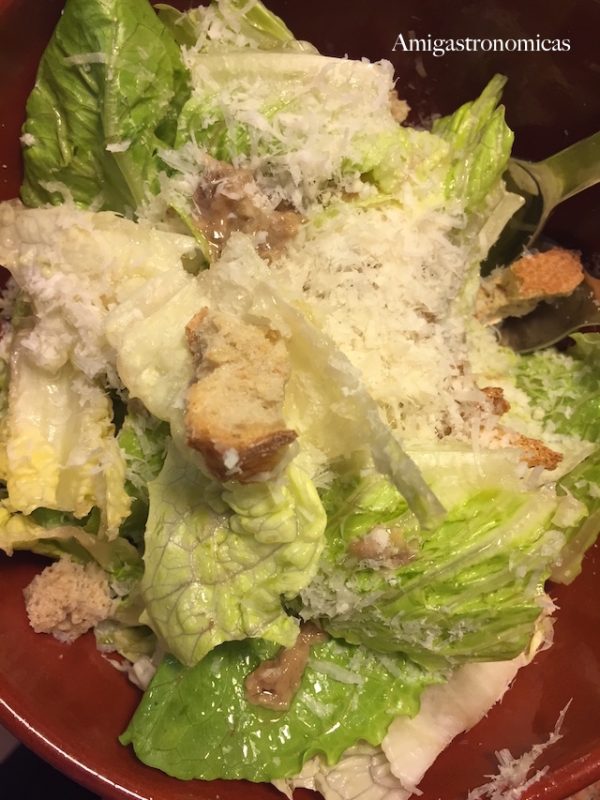 Ensalada César original - Amigastronomicas